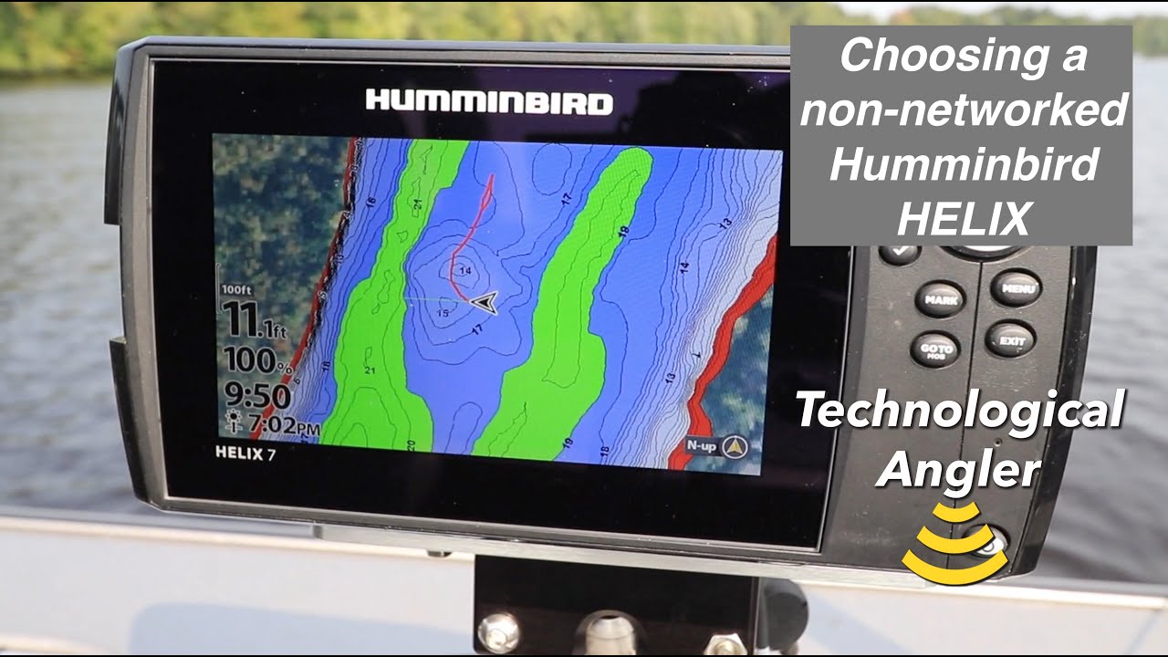 Choosing a Non-Networked Humminbird HELIX Fishfinder | The ...