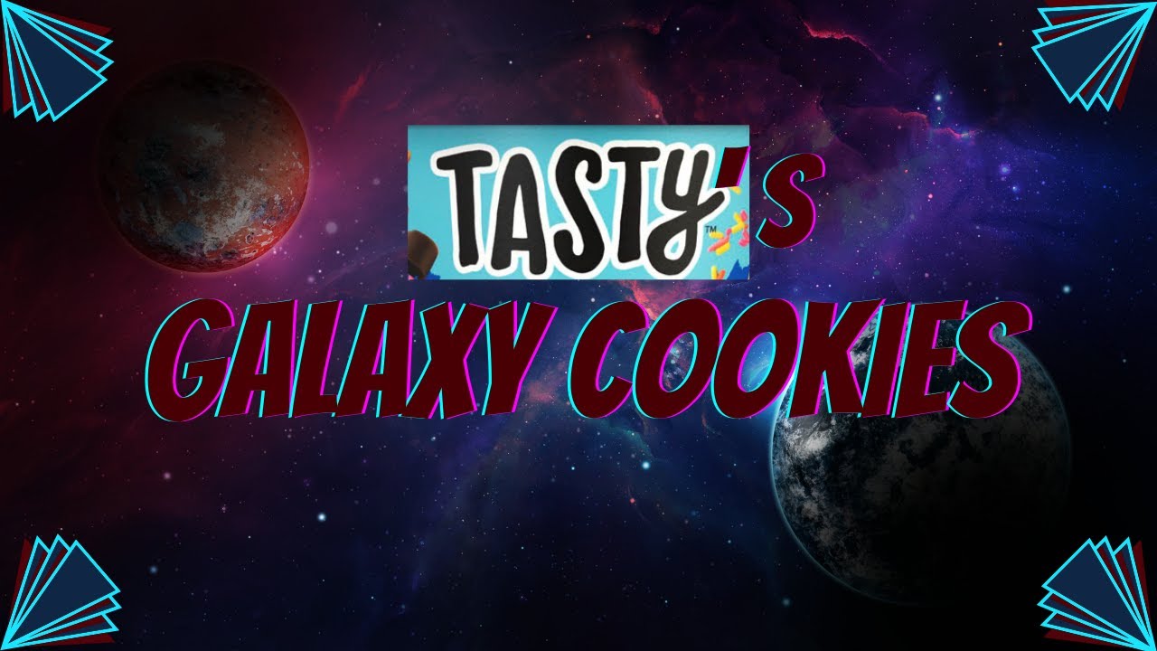Trying out TASTY'S GALAXY STUFFED COOKIES DESSERT KIT - YouTube