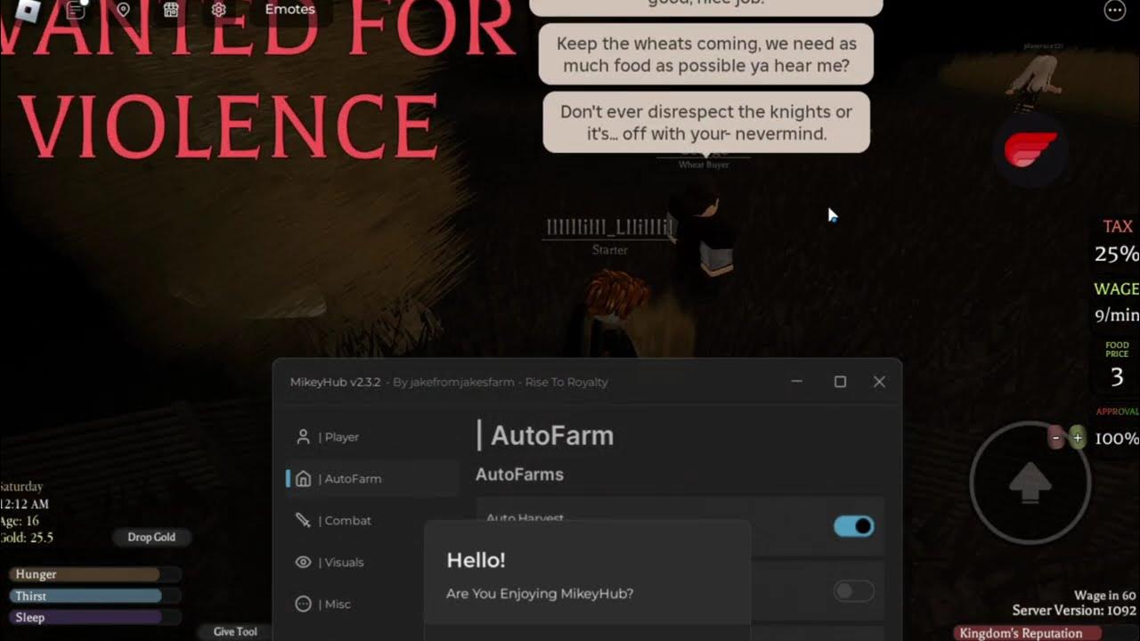 OP Rise to Royalty Script Pastebin - (ROBLOX) - YouTube