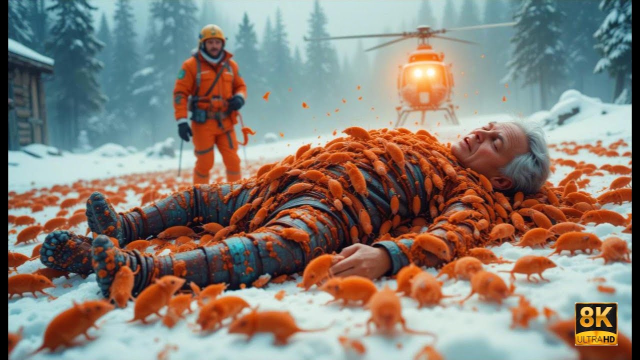 Rescue Story: An old Man Covered in Orange Rats! Shocking Rescue in the ...