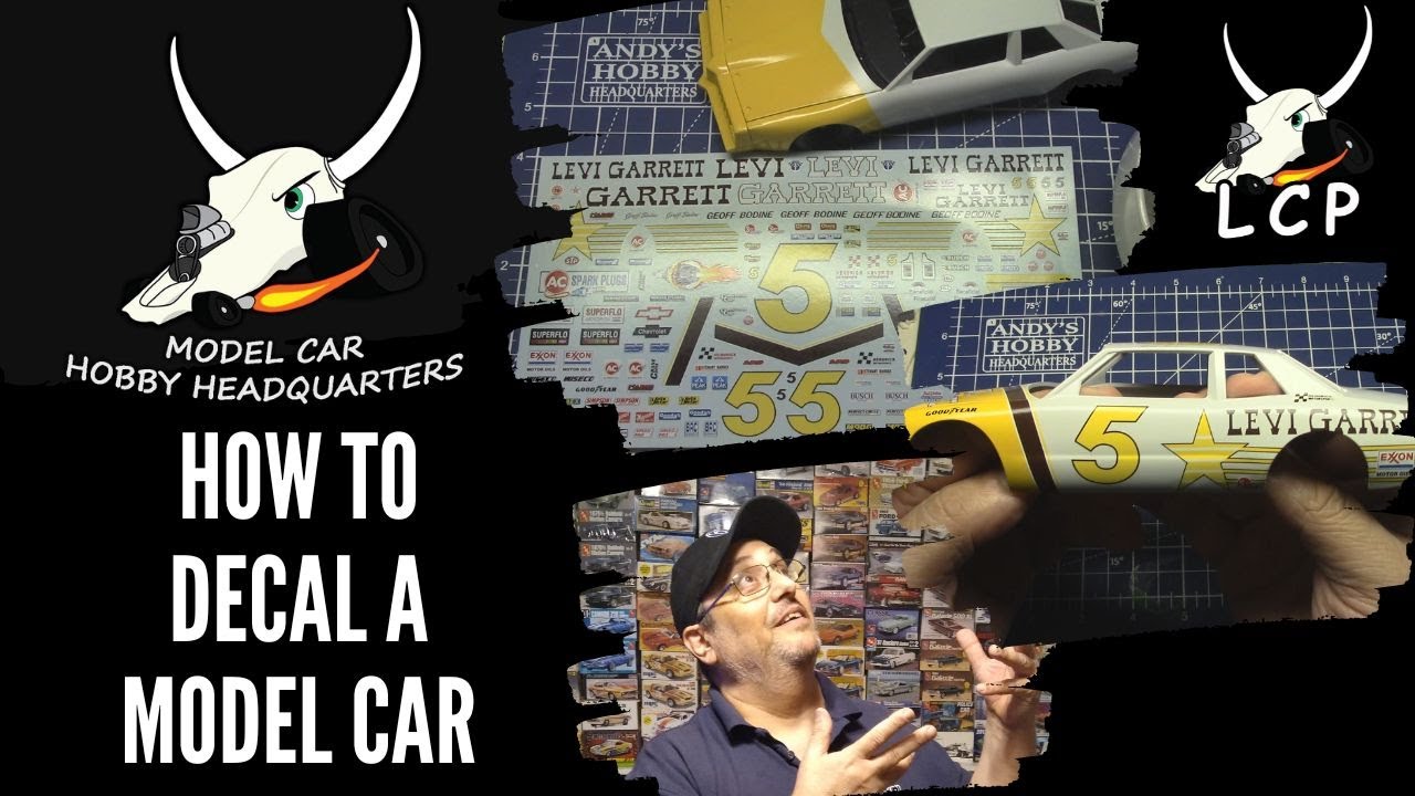 Decaling Up A NASCAR Model Car. Ep.233 - YouTube