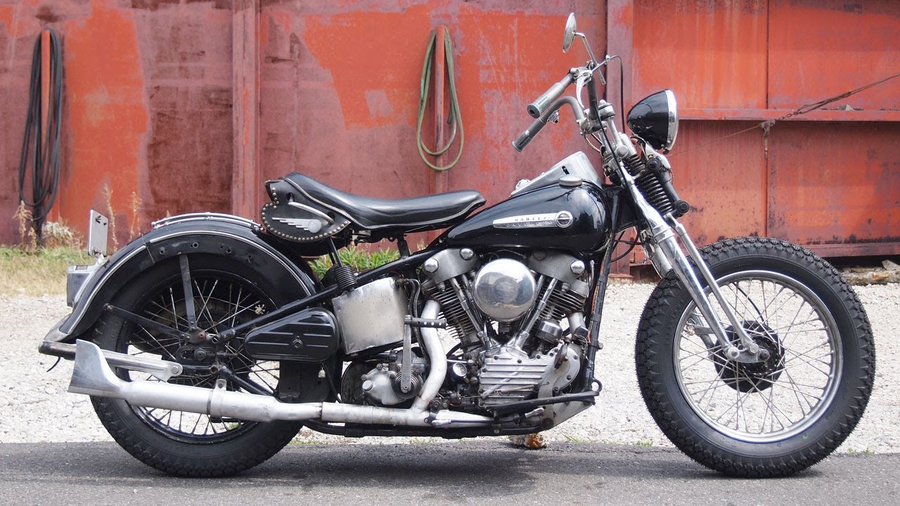 1947 F HARLEY DAVIDSON KNUCKLEHEAD - YouTube