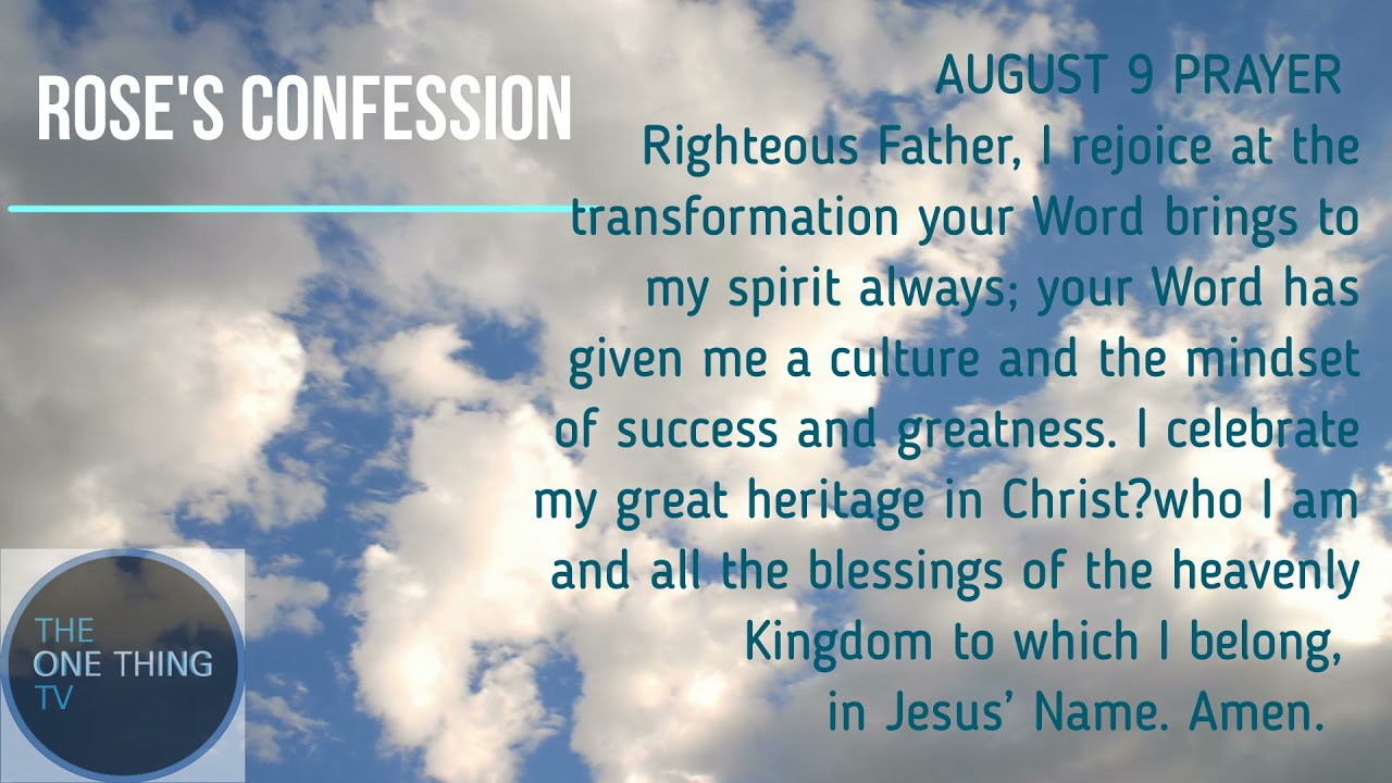 ROSE'S CONFESSION AUGUST 9 MONDAY - YouTube