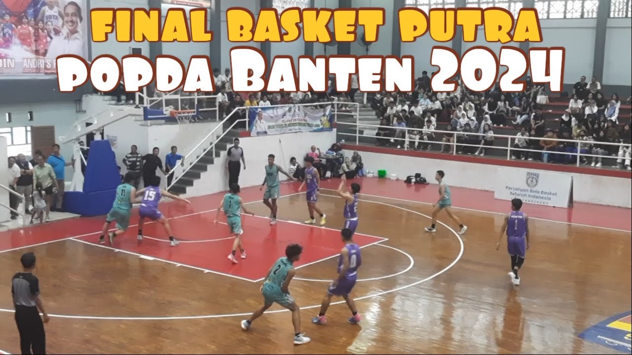 Final Basket Putra POPDA Banten 2024 Kota Tangerang Selatan VS ...