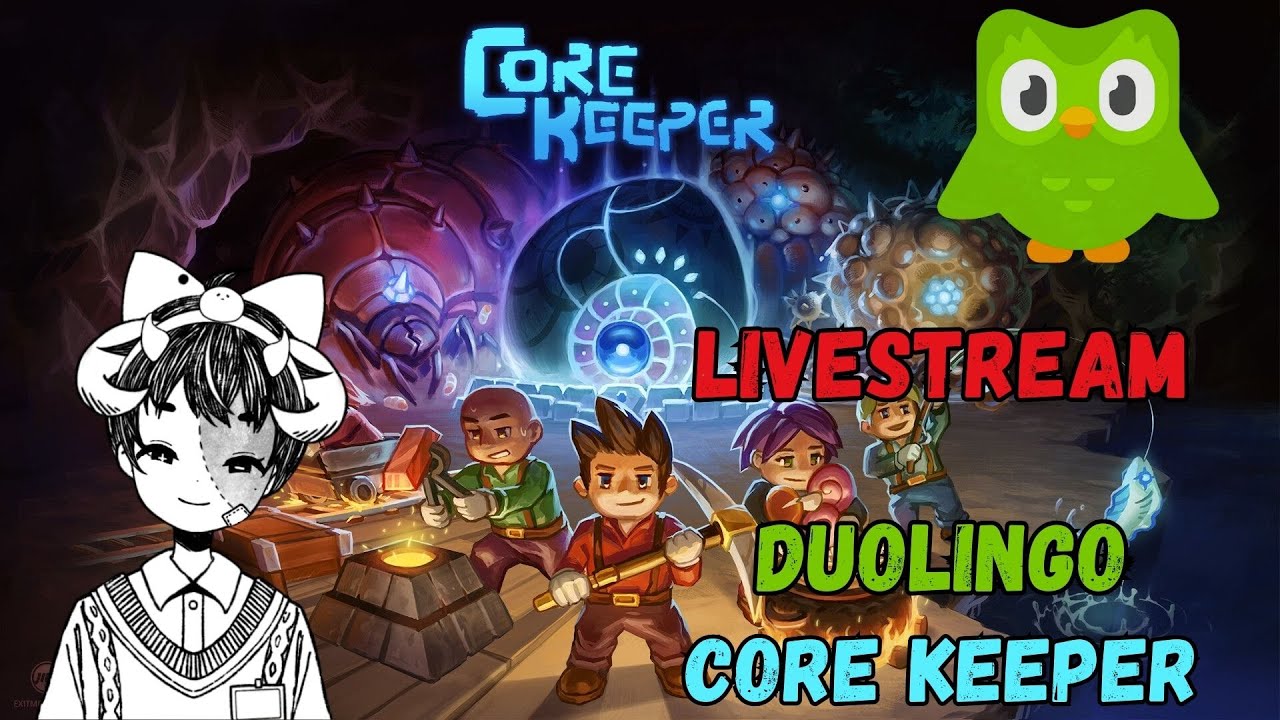 【EN/ID】【Duolingo Core Keeper 】 - FIRST TIME PLAYING THIS GAME - YouTube