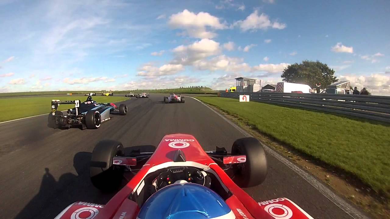 Will Palmer F4 Snetterton Race Start - YouTube