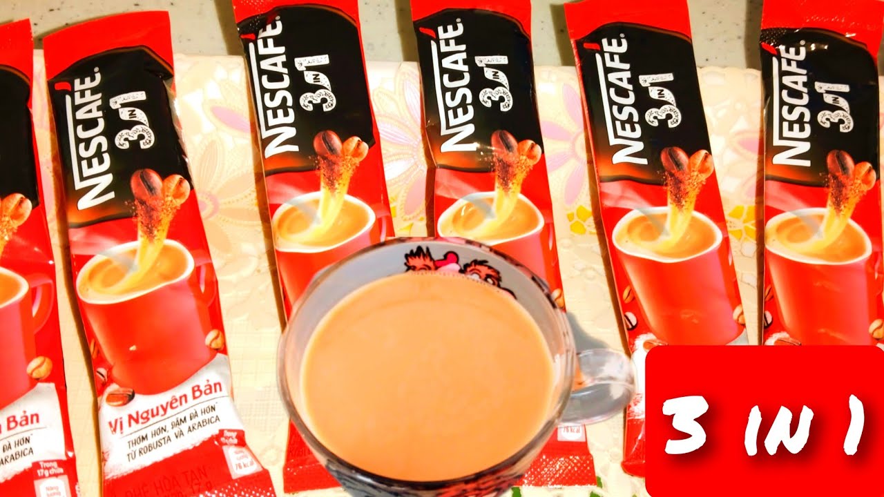 Nescafe 3 in 1 Rainbow Quality milk |Hou to Nescafe 3 in 1 Recipe ...