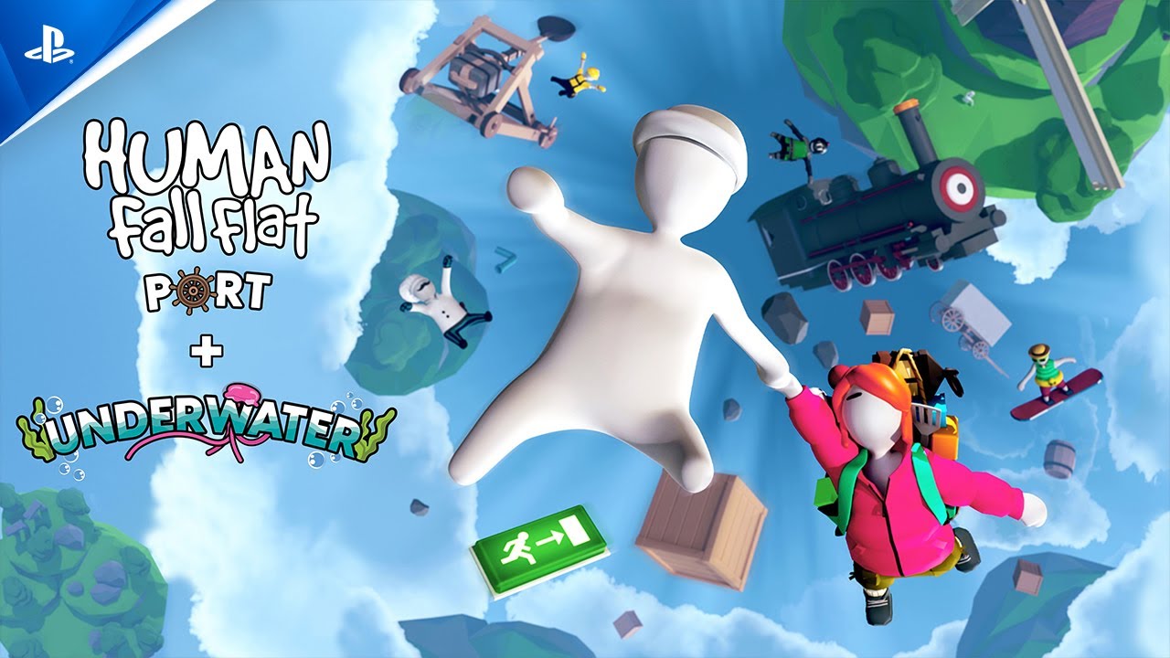 Human: Fall Flat - Free Level Underwater Launch Trailer | PS5 & PS4 ...