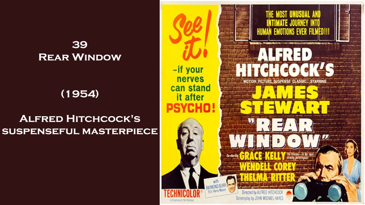 Rear Window 1954 : Alfred Hitchcock's suspenseful masterpiece - YouTube