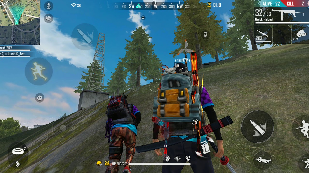 FREE FIRE GAMEPALY | TaBaHi GaMiNg | duo Vs duo best game without voice ...