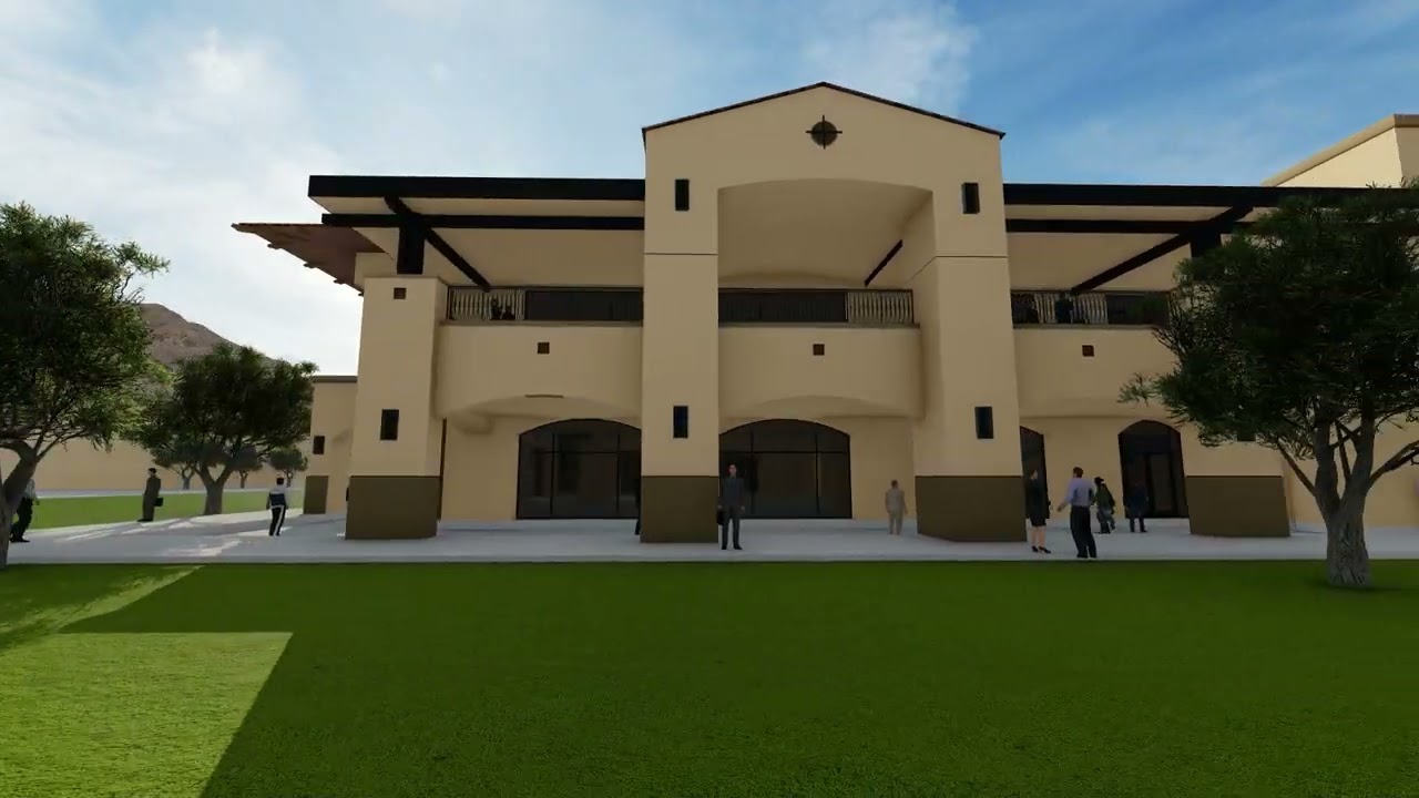 Xavier College Prep Great Hall Rendering - YouTube