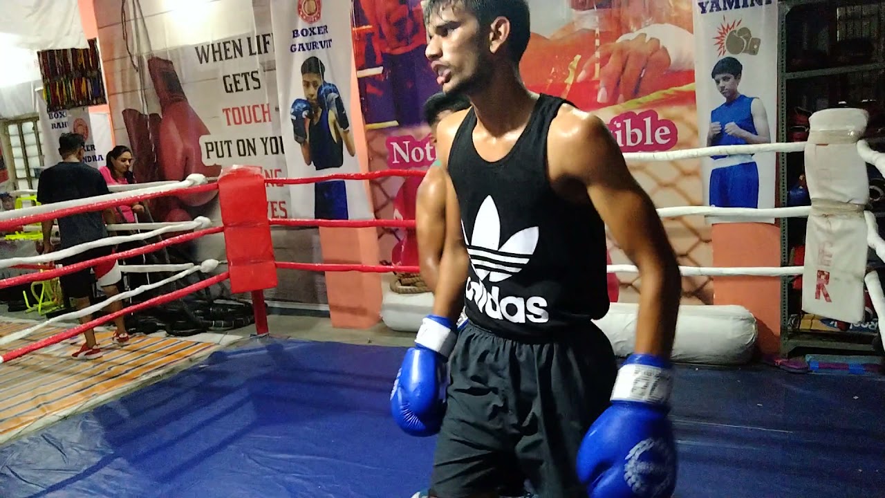 Rahul boxer 🥊🥊🥊 vs rohit boxer 🥊🥊🥊 R boxing academy jaipur - YouTube