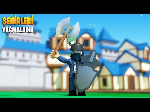⚔️ Viking Olup Şehirleri Yağmaladık! 🛡️ | Viking Simulator | Roblox Türkçe