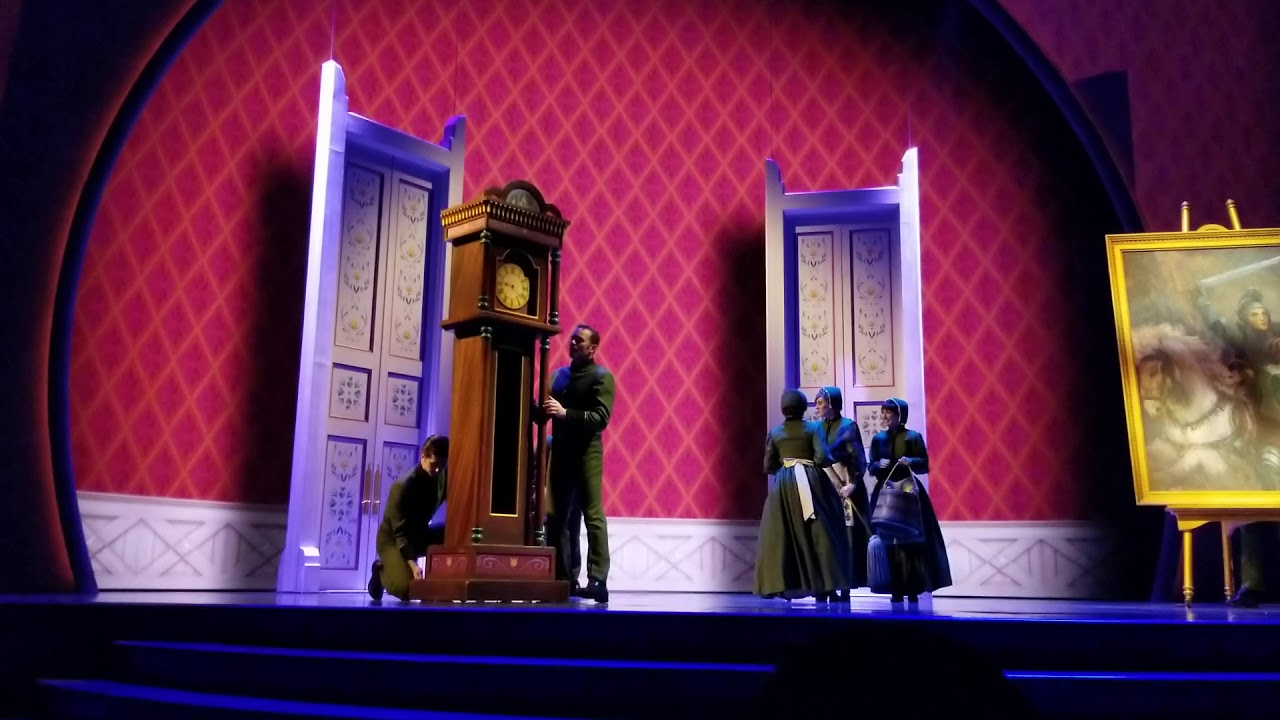 Beginning Of Frozen Live Musical Stage Show At Disney California ...