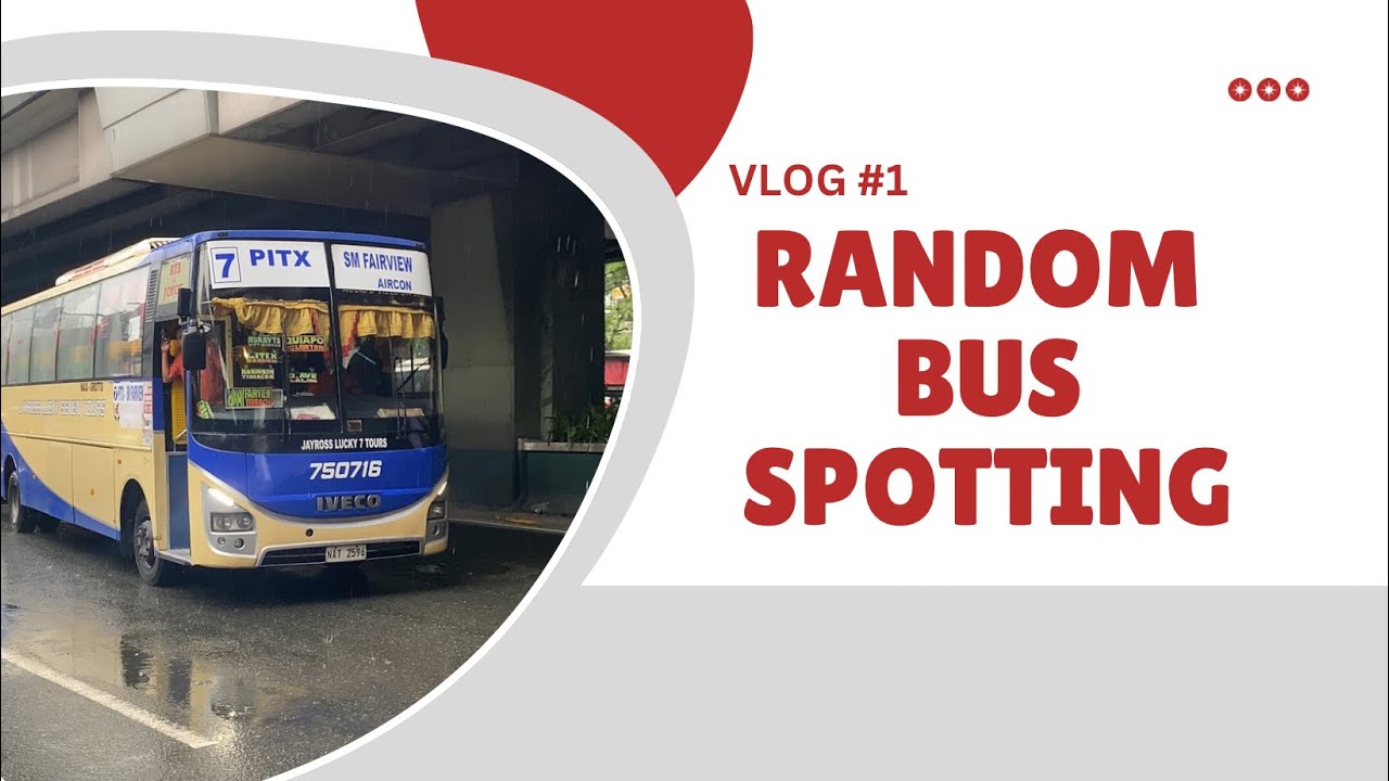 RANDOM BUS SPOTTING / GANZLORD VLOG - YouTube
