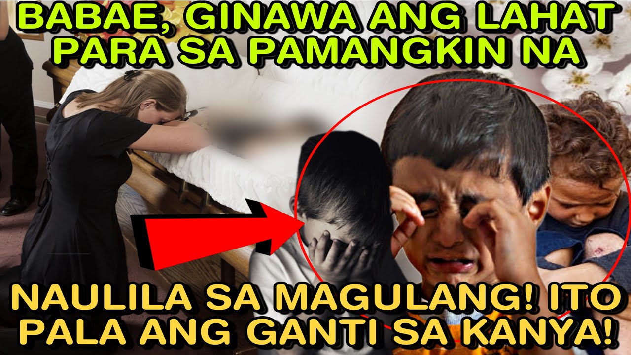 BABAE, GINAWA ANG LAHAT PARA SA PAMANGKIN NA NAULILA SA MAGULANG! ITO ...