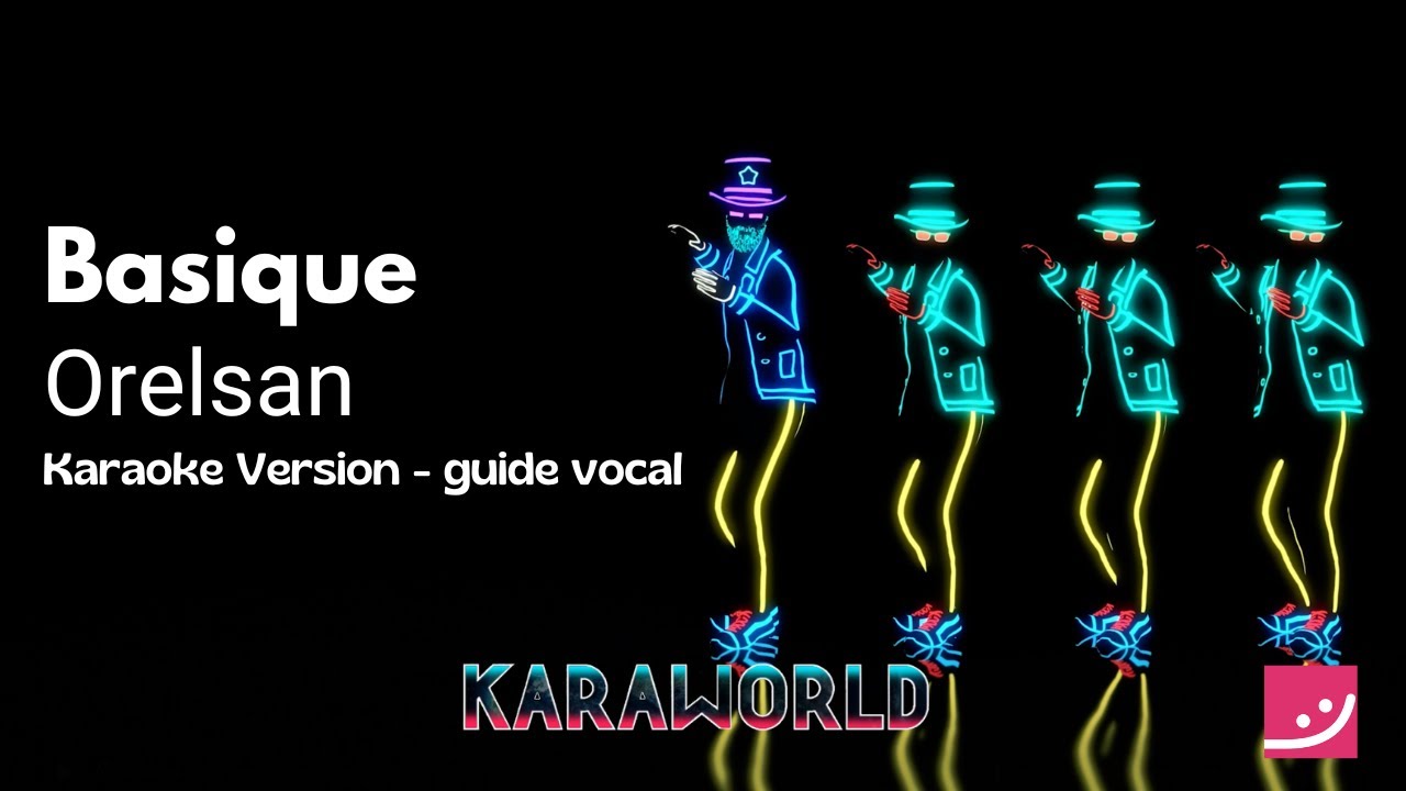 Basique - Orelsan | Karaoke Version | Karaworld (guide vocal) - YouTube