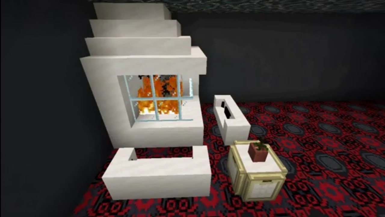 Cómo hacer una chimenea - Minecraft - YouTube