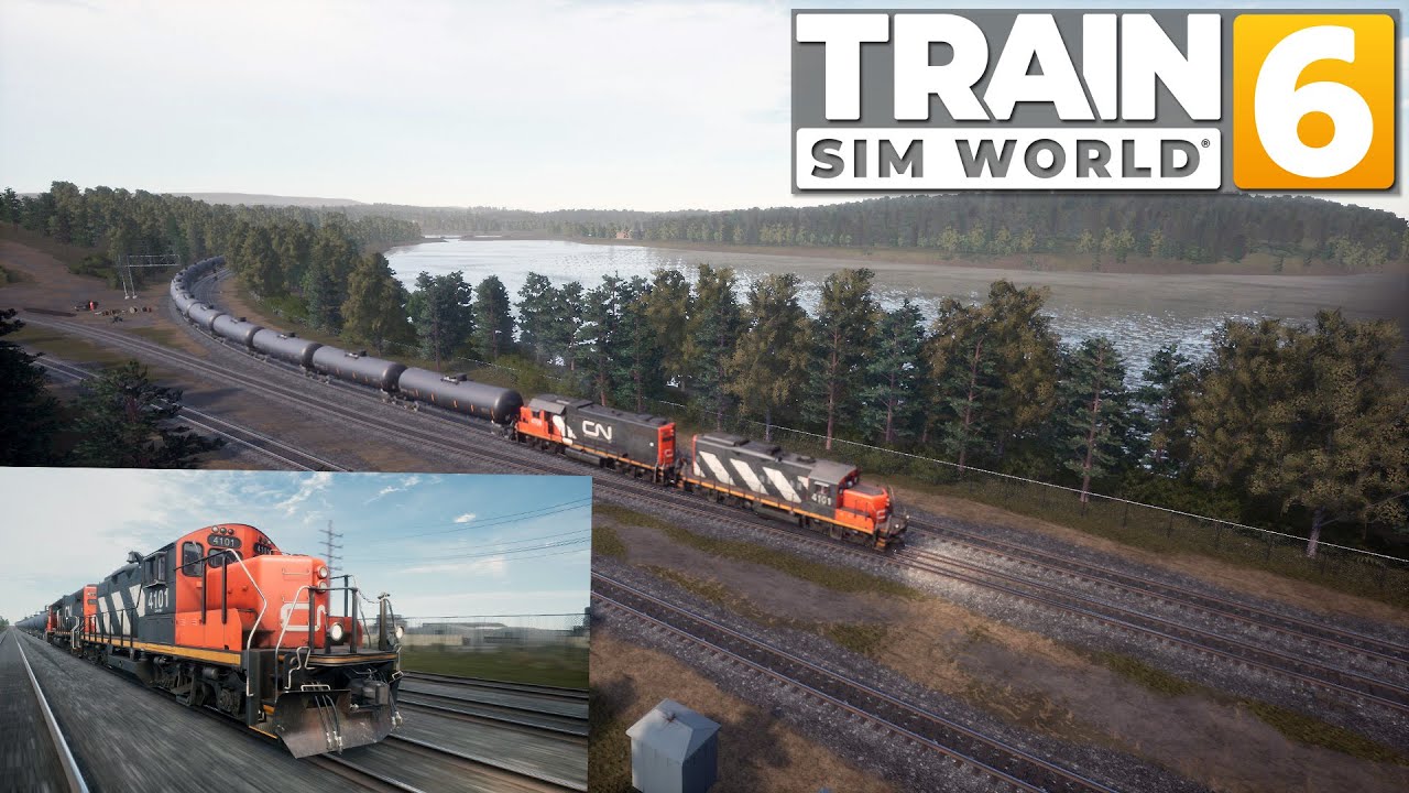 Train Sim World 6 Kanadas RENNSTRECKE für GÜTERZÜGE | TSW 6 Oakville ...