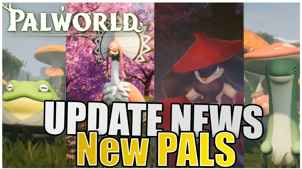 New Palworld Update - NEW ISLAND & PALS REVEALED - YouTube