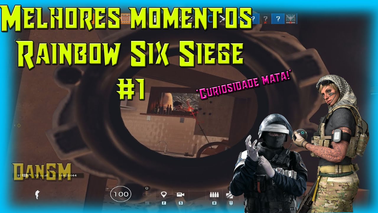 Melhores Momentos - Rainbow Six Siege #1 {R6-PC} - YouTube