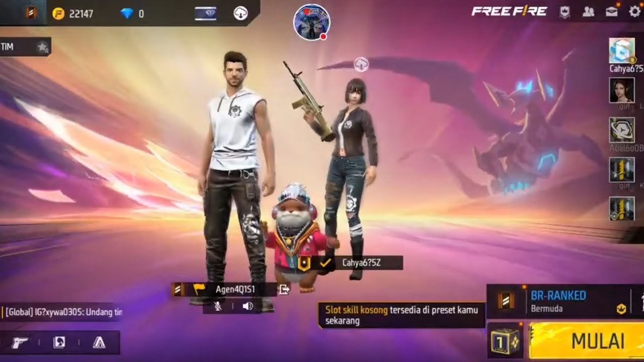 FREE FIRE‼️ MABAR ONLINE BOCIL FF‼️ - YouTube