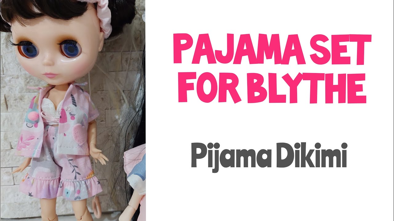 Pijama Dikimi, Kendin Yap! Sewing tutorial PAJAMA SET for your Blythe ...