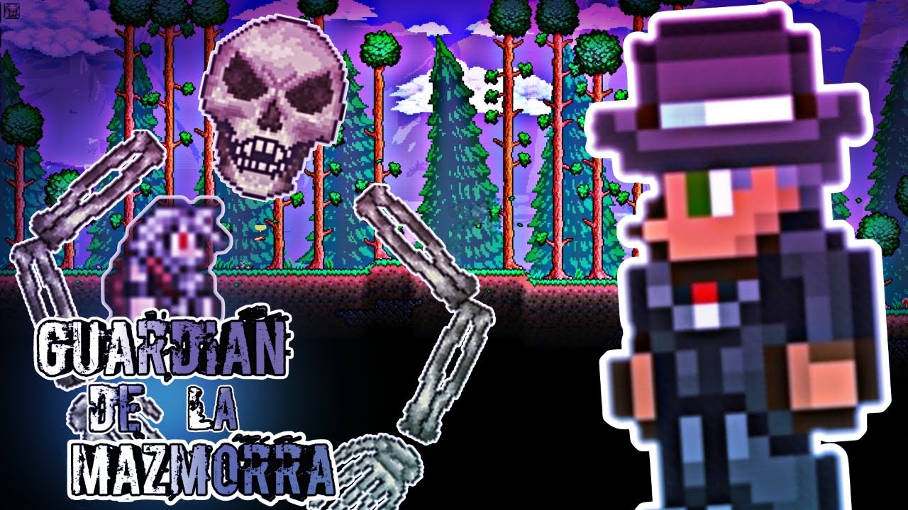 Como Invocar y Matar Al Guardián De La Mazmorra | Terraria 1.4 Mobile ...