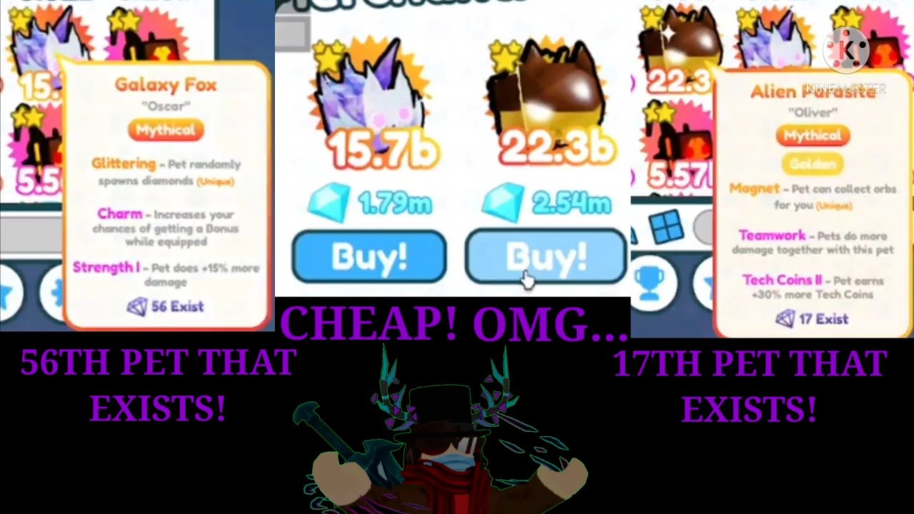 FIRST 100 TO OWN THESE MYTHICALS... LETS GOOOO! (New Pet Sim X Alien ...