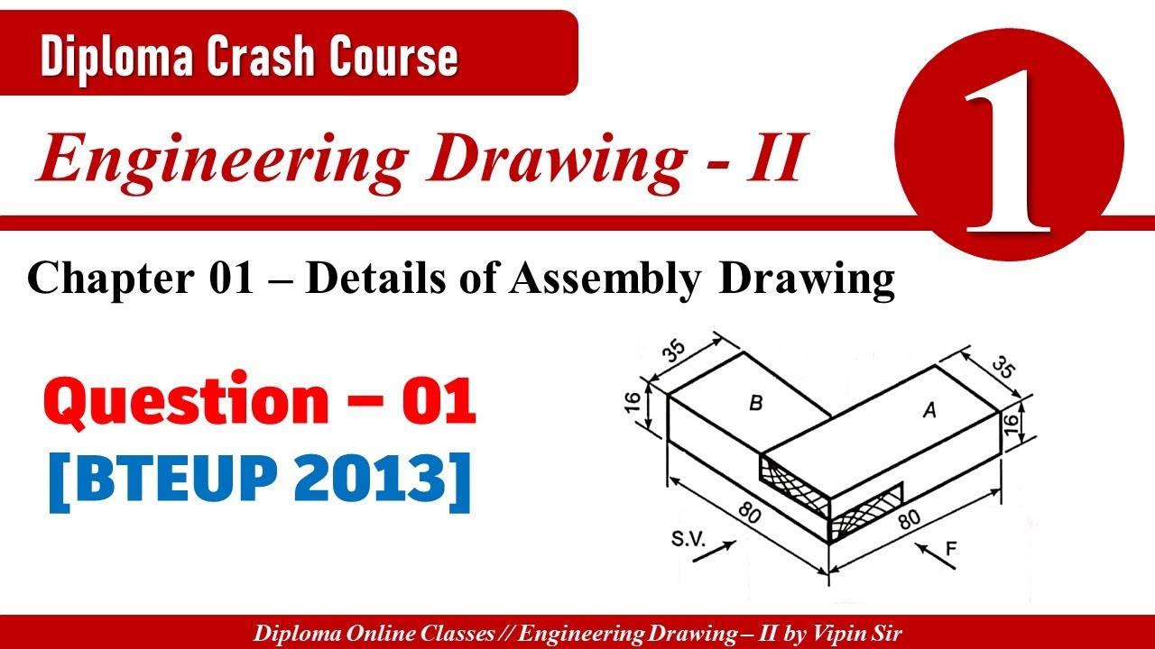 Video 01 Diploma Crash Course Engineering Drawing 2nd by Vipin Sir ...