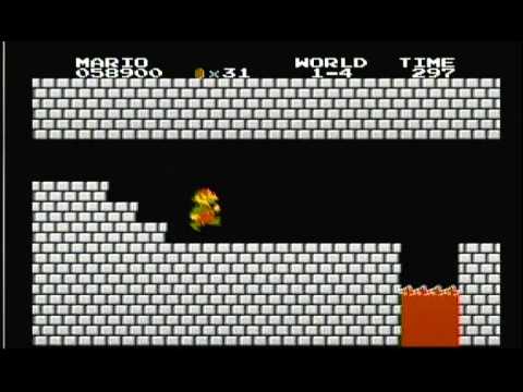 Super Mario Bros. - NES - missing 1UP mushrooms explained - YouTube