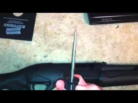 Benelli supernova tactical how to remove the plugs from the - YouTube