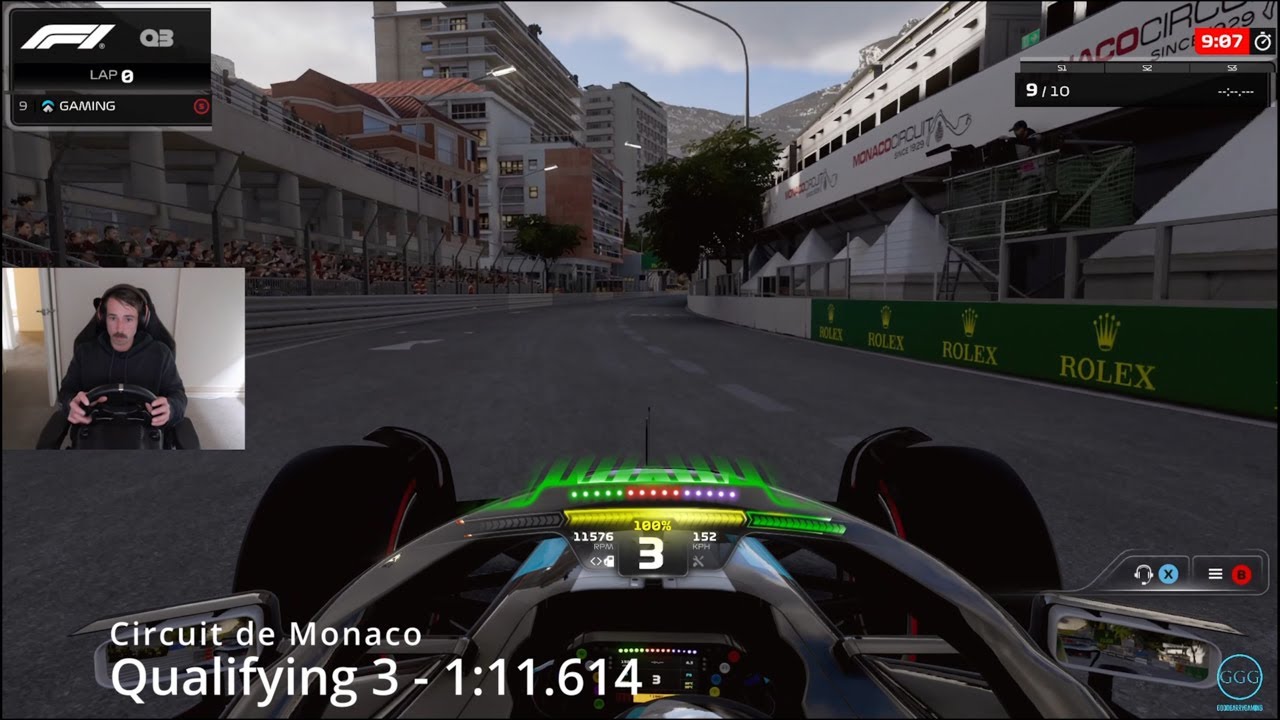 F1 23 - Career (My Team) Season 1 - Round 7- Qualifying - Monaco - YouTube