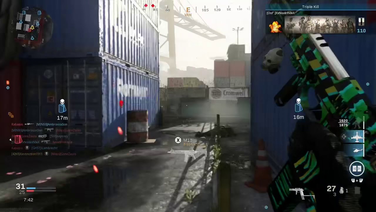 Juggernaut gameplay on shipment - YouTube