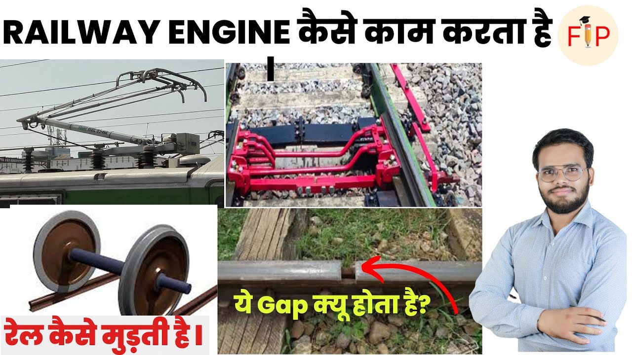 pantograph of train| how electric engine of train work | how train take ...
