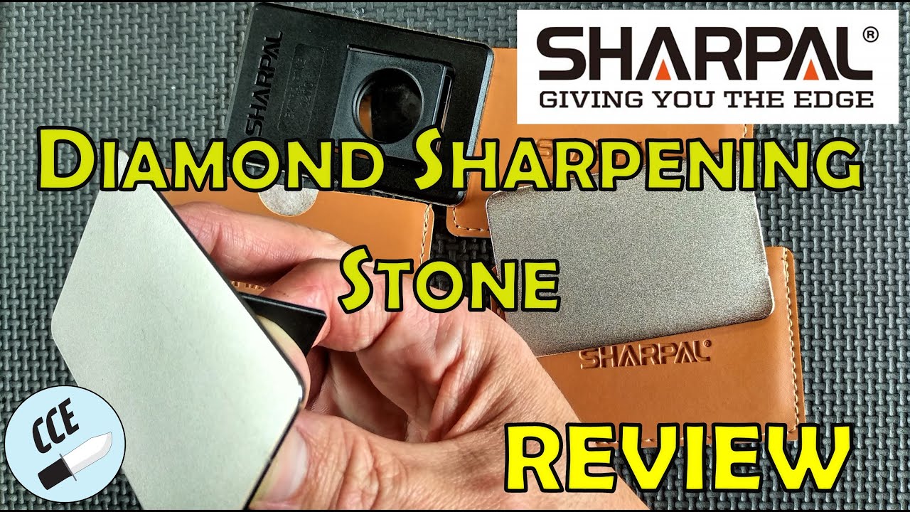 REVIEW the SHARPAL Credit Card Diamond Stones - YouTube
