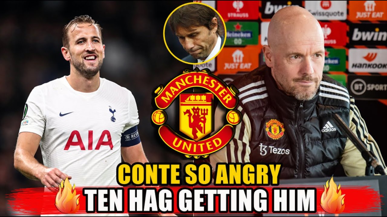 Conte So Angry !! Ten Hag Getting Him !! l News l MANCHESTER UNITED ...