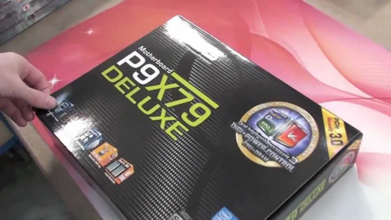 ASUS P9X79 DELUXE Unboxing - Prokoo - YouTube