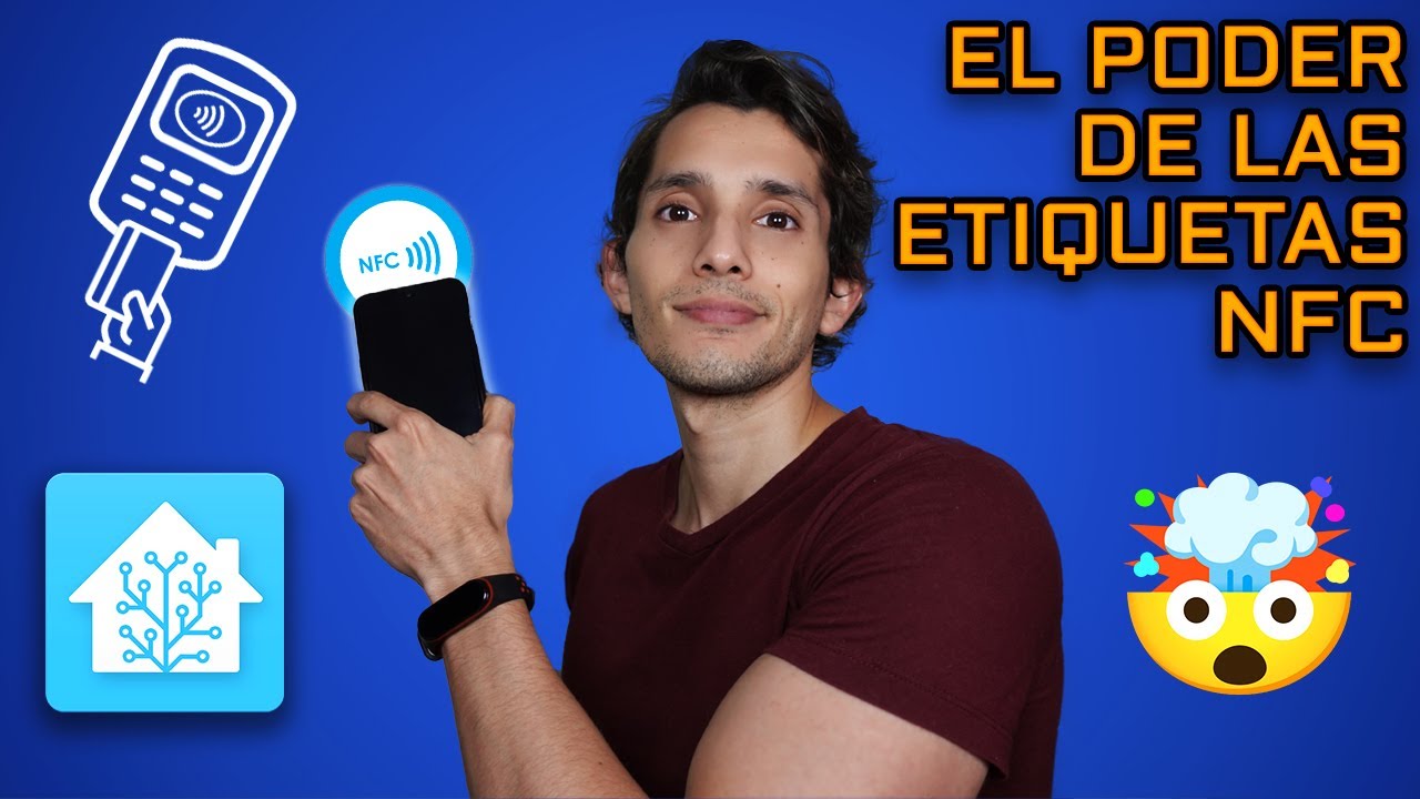 Automatiza tu casa utilizando etiquetas NFC con Home Assistant - YouTube