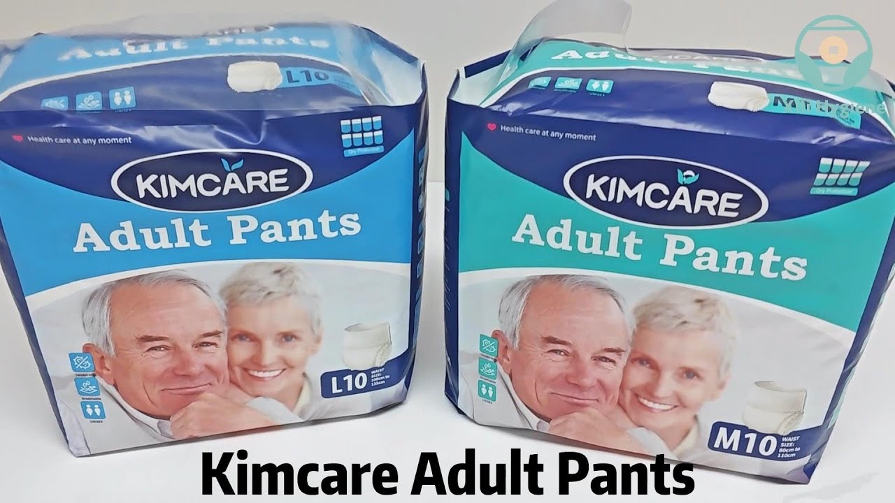 Kimcare Adult Pants Diaper Test: Excellent Quality! - YouTube