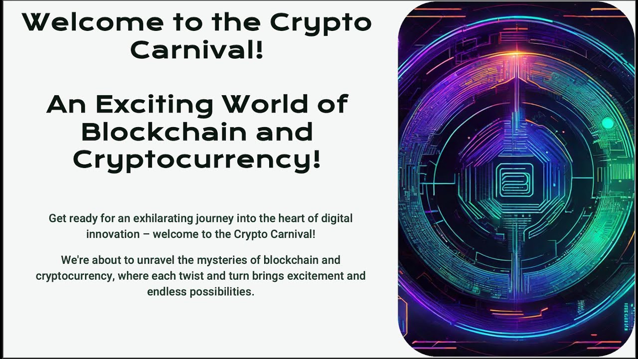 Blockchain and Crypto Basics - For the Absolute Beginner - YouTube