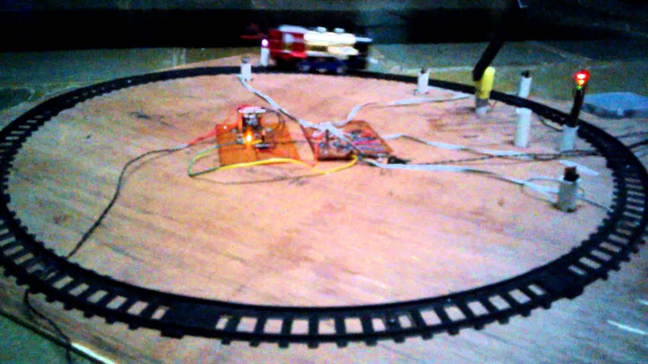 automatic railway gate control system - YouTube