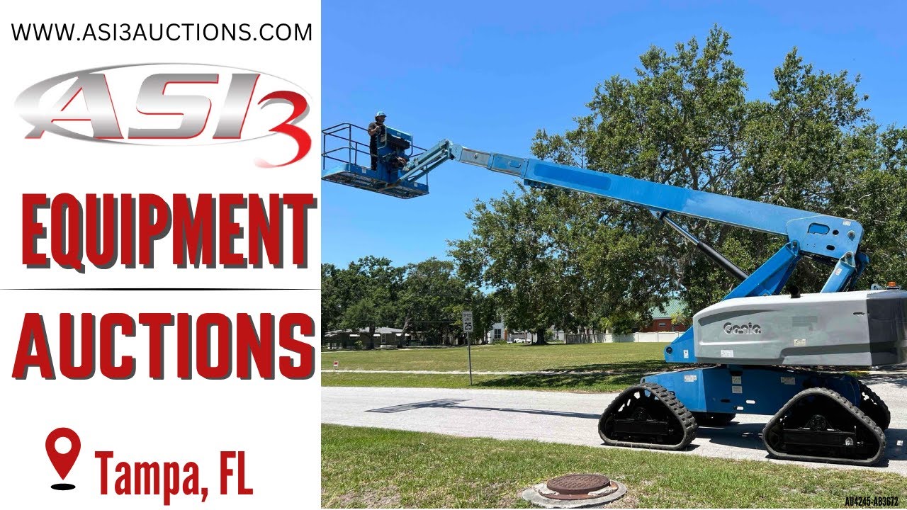 🚀 2014 GENIE S-65 TRAX BOOM LIFT | 65FT HEIGHT | RUBBER TRACKS | RUNS ...