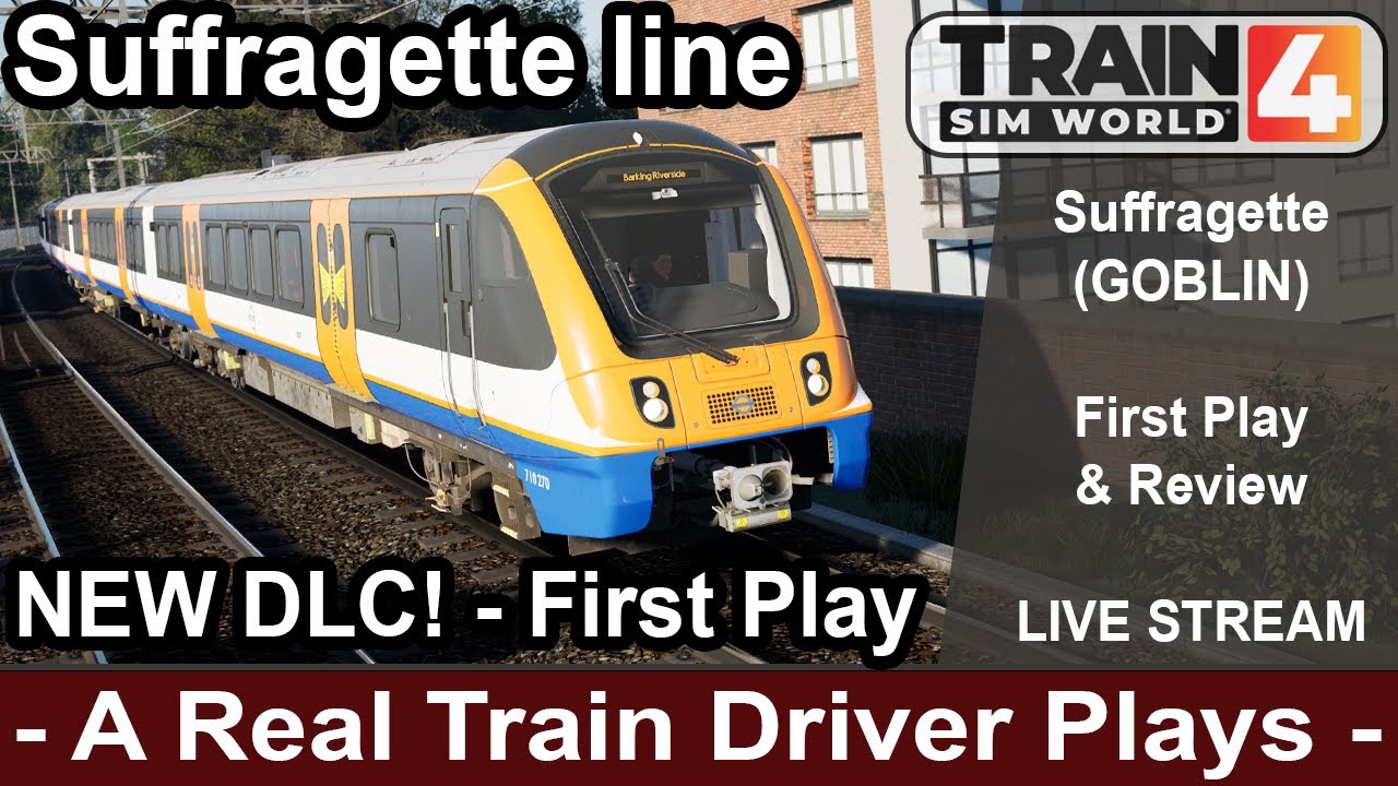 Train Sim World 4 London Overground Suffragette (Goblin) NEW DLC ...