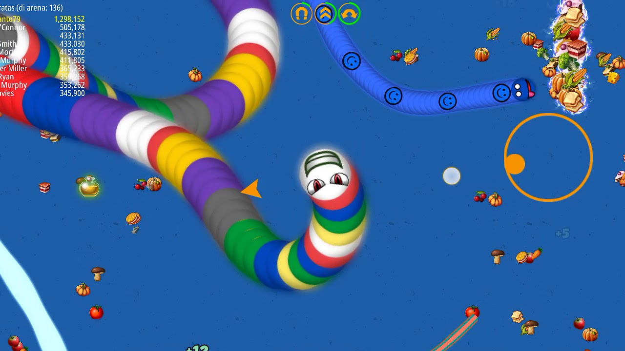 Cacing raksasa top score 2 jutaan!! - YouTube