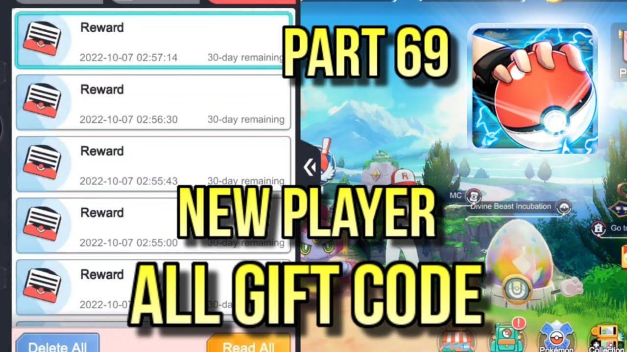 POKEVERSE WORLD GAMEPLAY PART 69 : ALL GIFT CODE FOR NEW PLAYER, FREE DIAMOND, FREE POKEMON SR ...