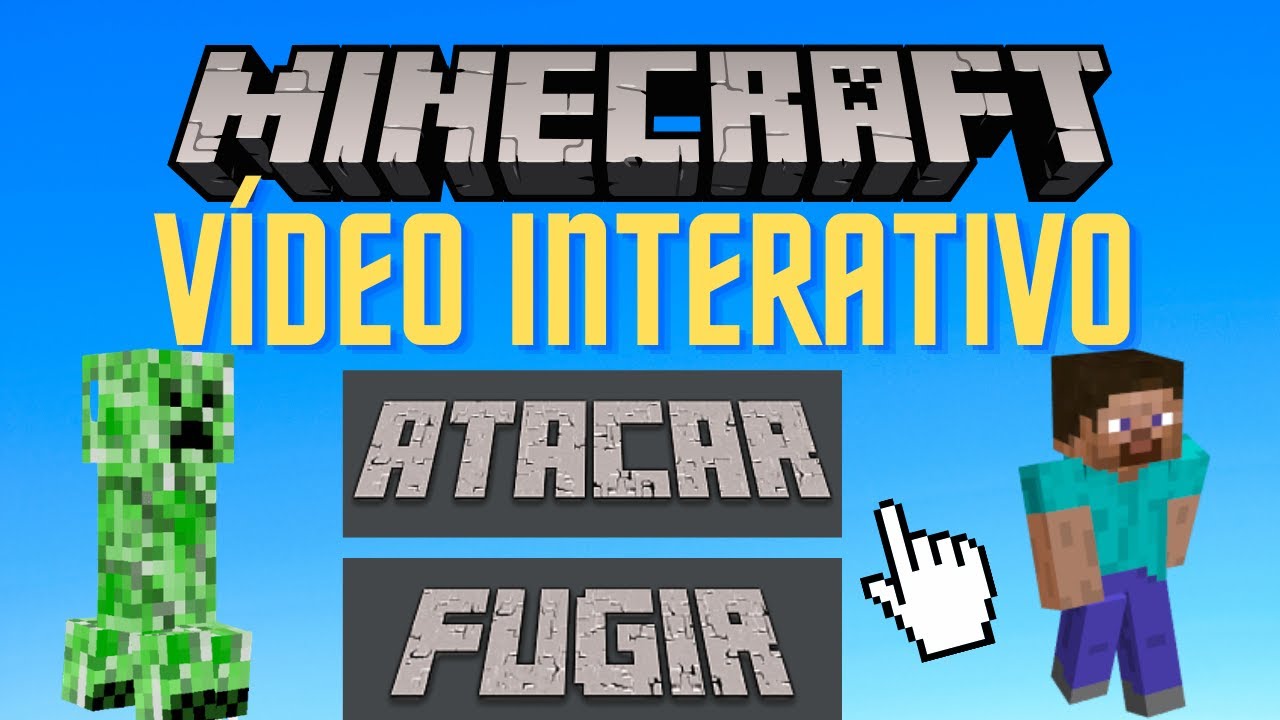 Vídeo Interativo de Minecraft (Jogue Minecraft pelo vídeo) - YouTube