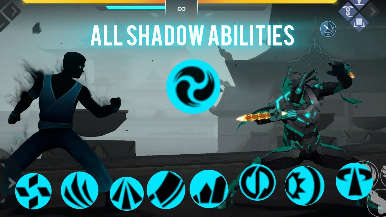 Shadow Fight 3•All Shadow Abilities in just 5 minutes!🔥🤯 - YouTube