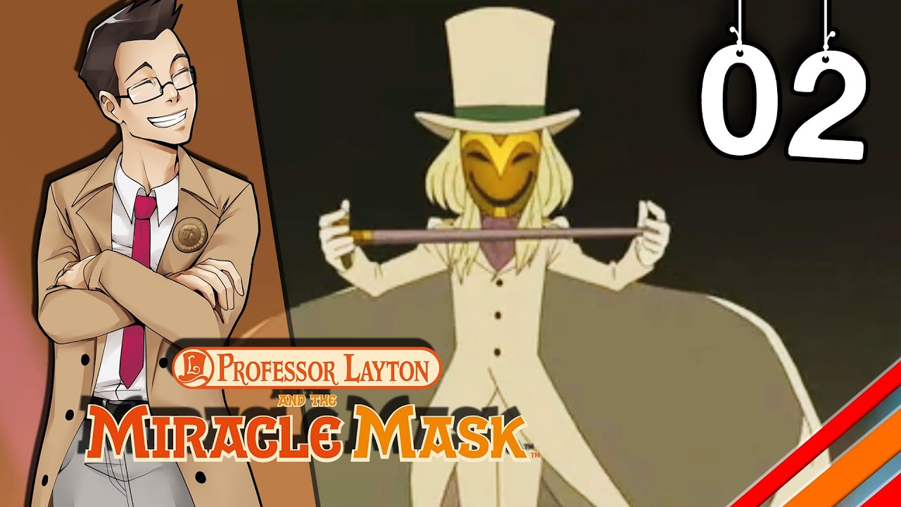 Professor Layton and the Miracle Mask | "The Masked Gentleman" | Part 2 ...