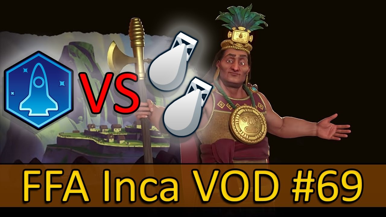 Incan Space Race vs NUKES | Stream VOD #69 Civ 6 FFA - YouTube